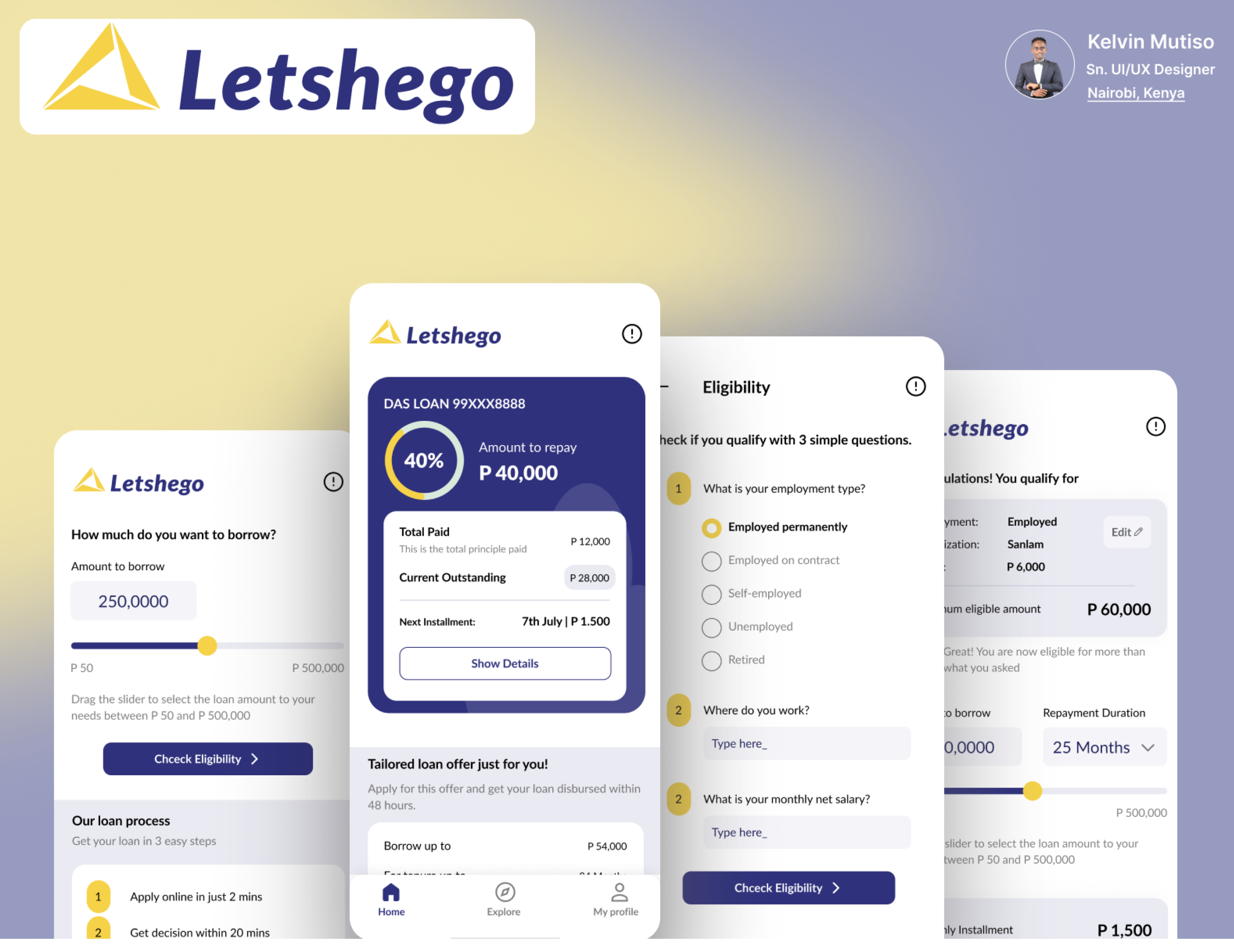 Kelvin Mutiso Design Portfolio